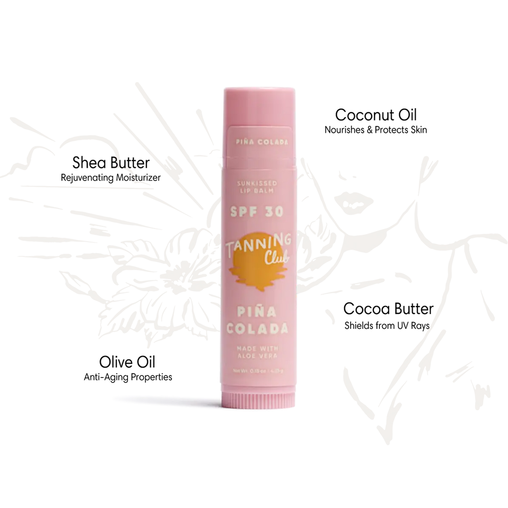 Piña Colada Lip Balm – The Gold Parrot